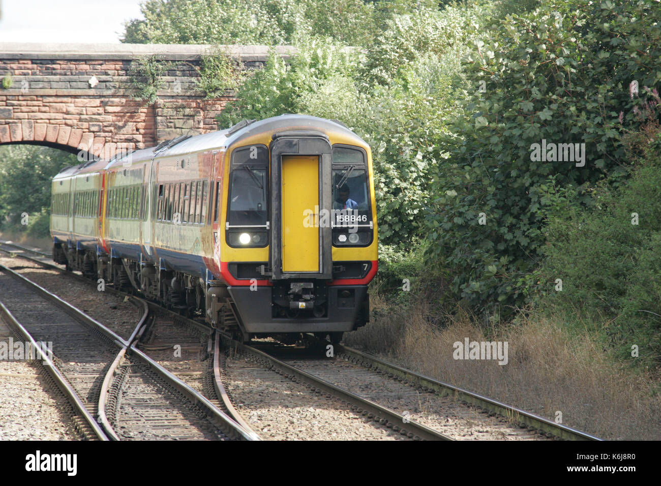 Class 156 train units hi-res stock photography and images - Alamy