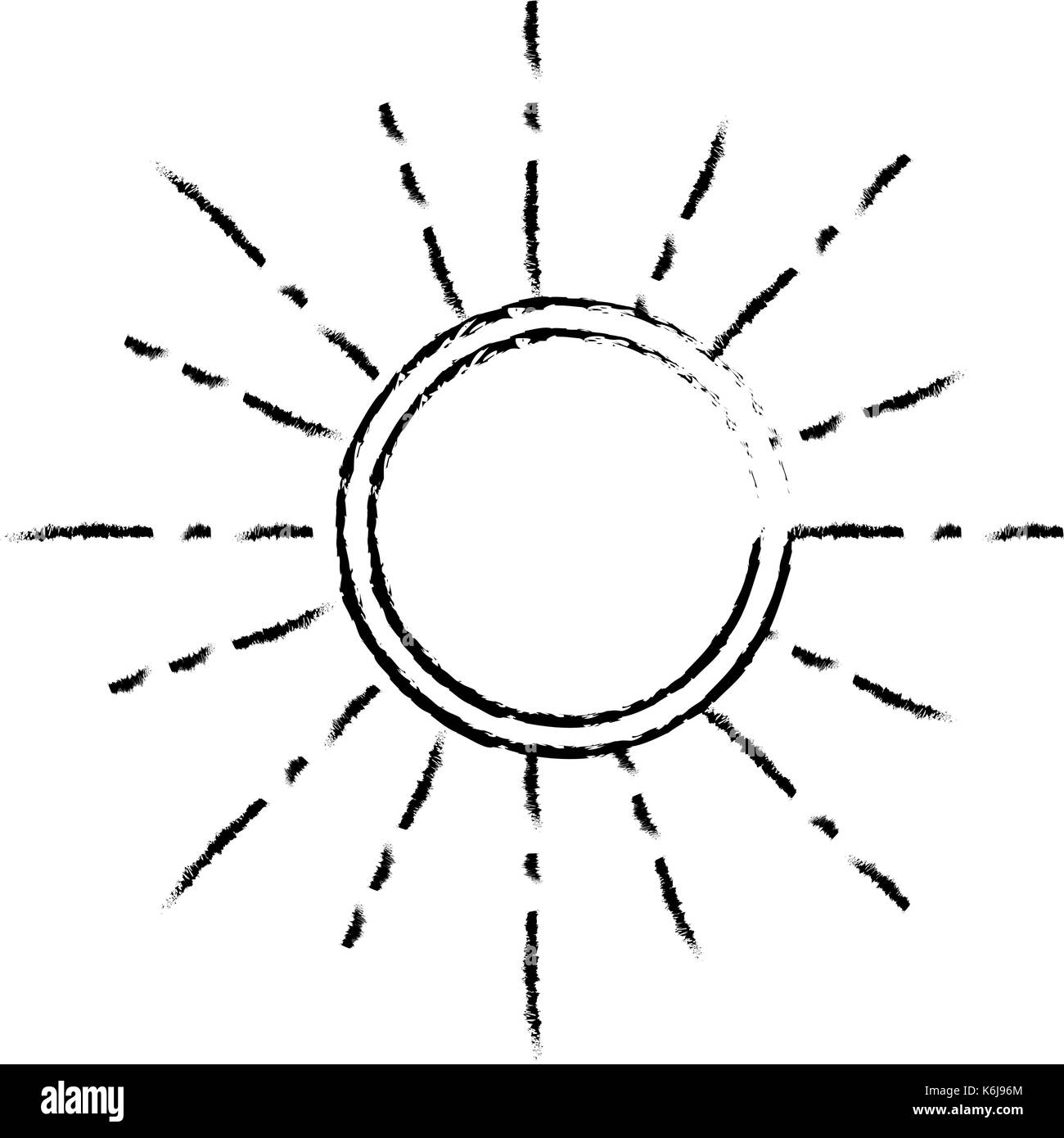 figure nice sun light ray weather Stock Vector Image & Art - Alamy