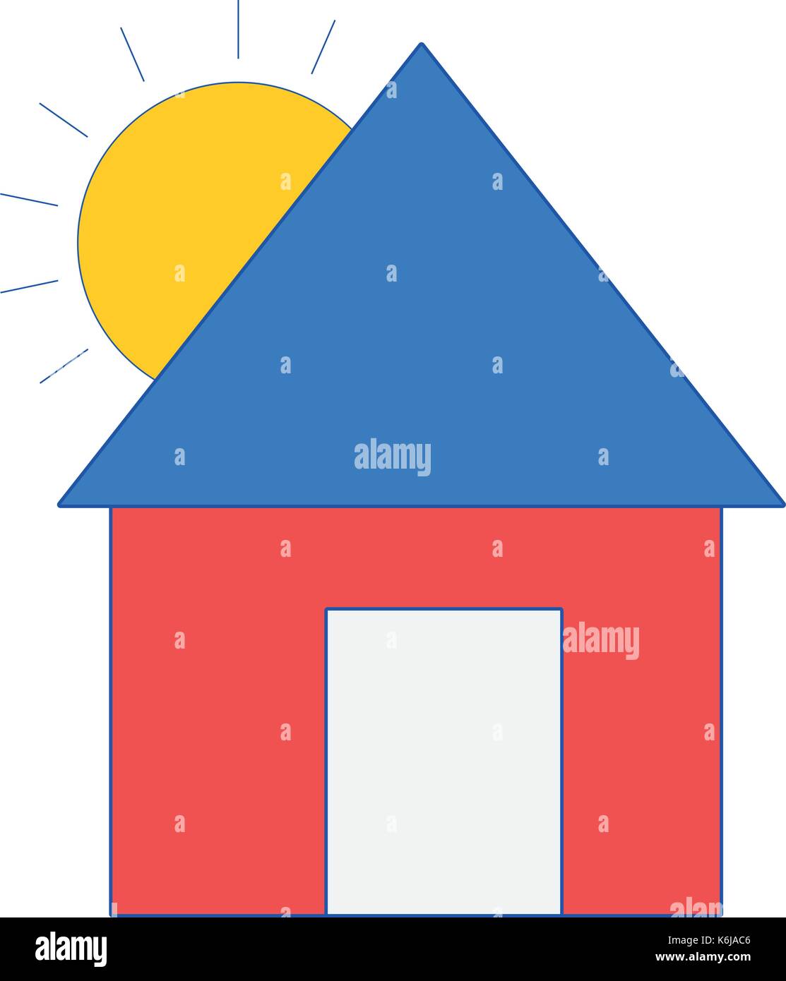 Spring residence Stock Vector Images - Alamy