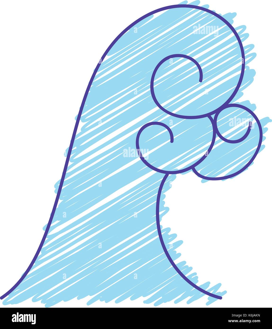 Weather storm rain waves Stock Vector Images - Alamy