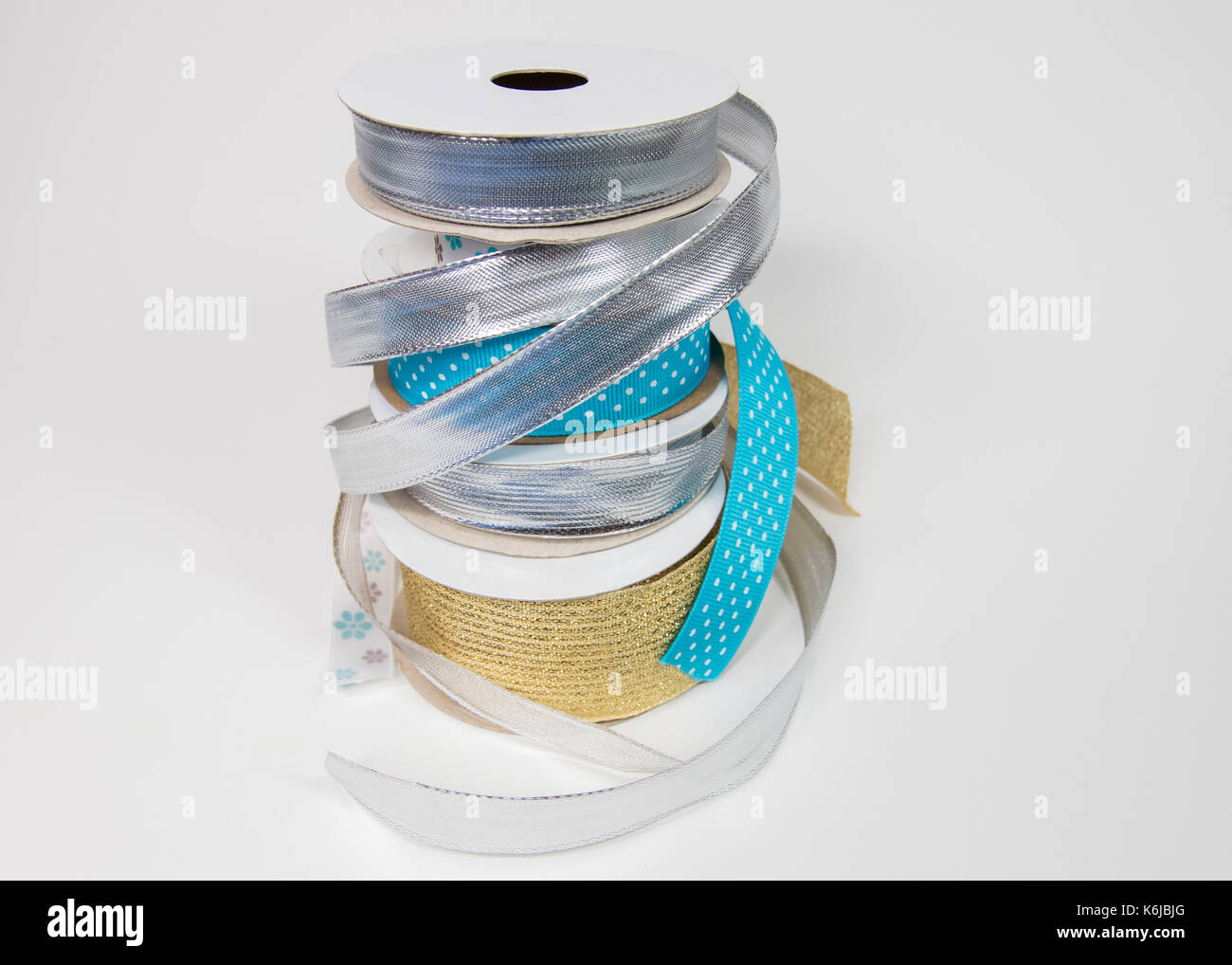 Stack of ribbons Stock Photo - Alamy