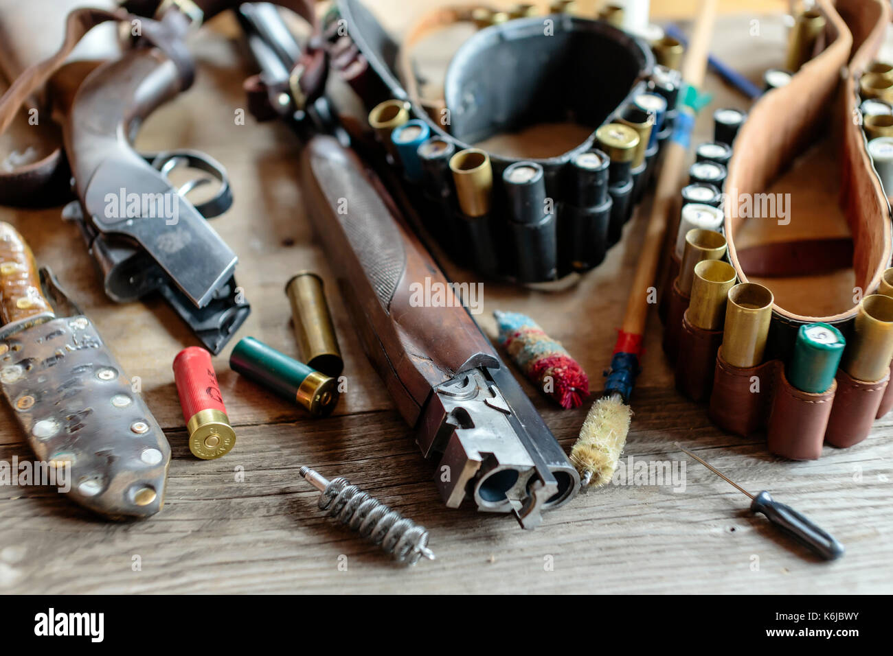 Weapon cleaning hi-res stock photography and images - Alamy
