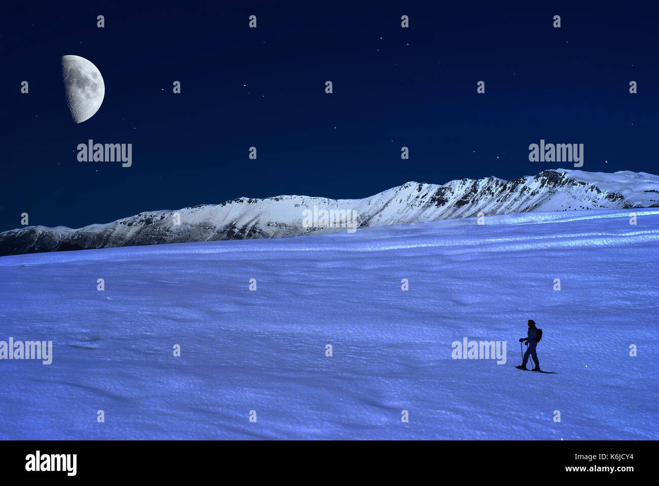 Night trekking hi-res stock photography and images - Alamy