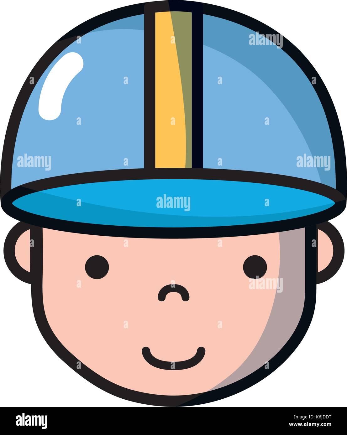 avatar man head with cap design Stock Vector Image & Art - Alamy
