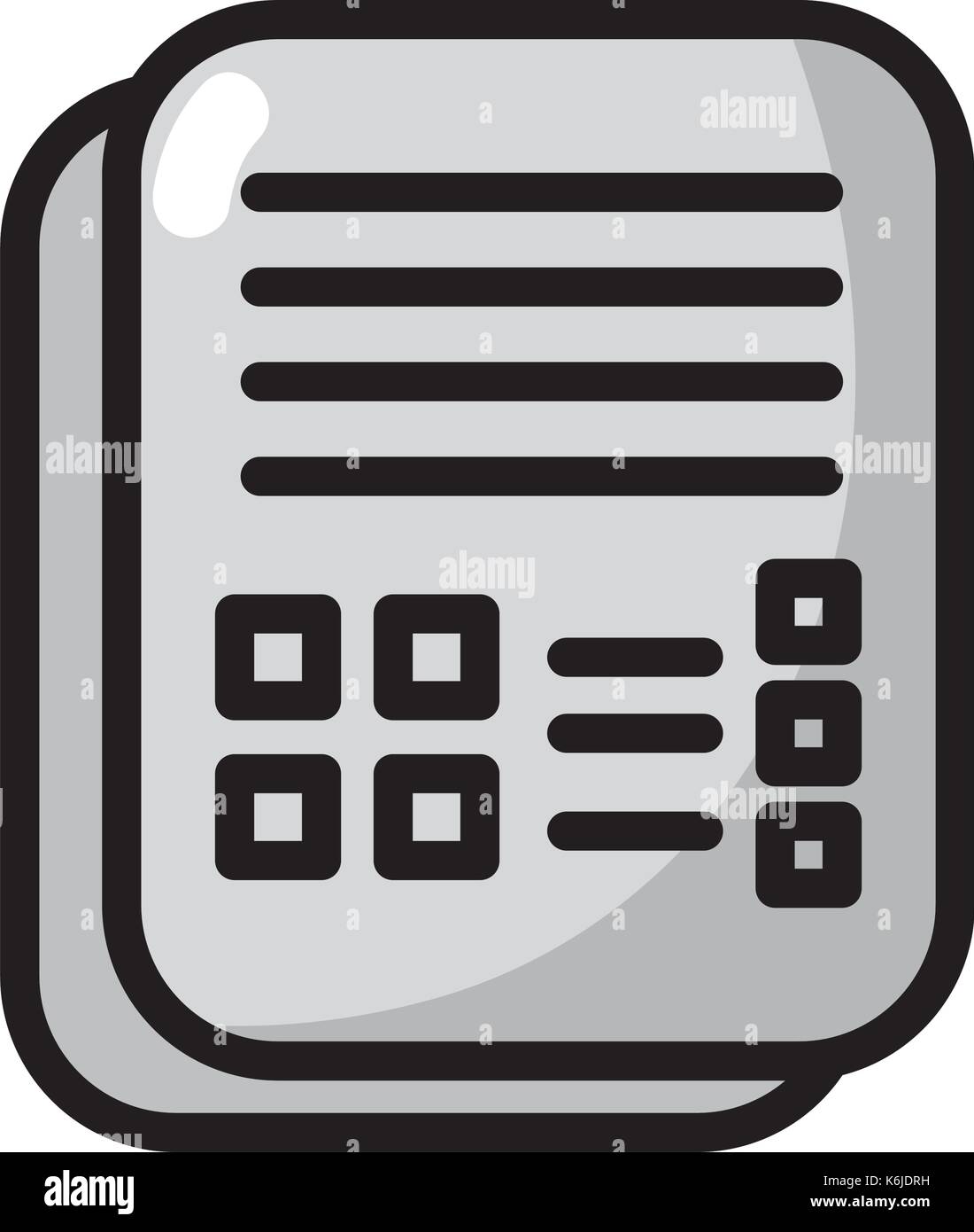 grayscale business document information to organization strategy Stock ...