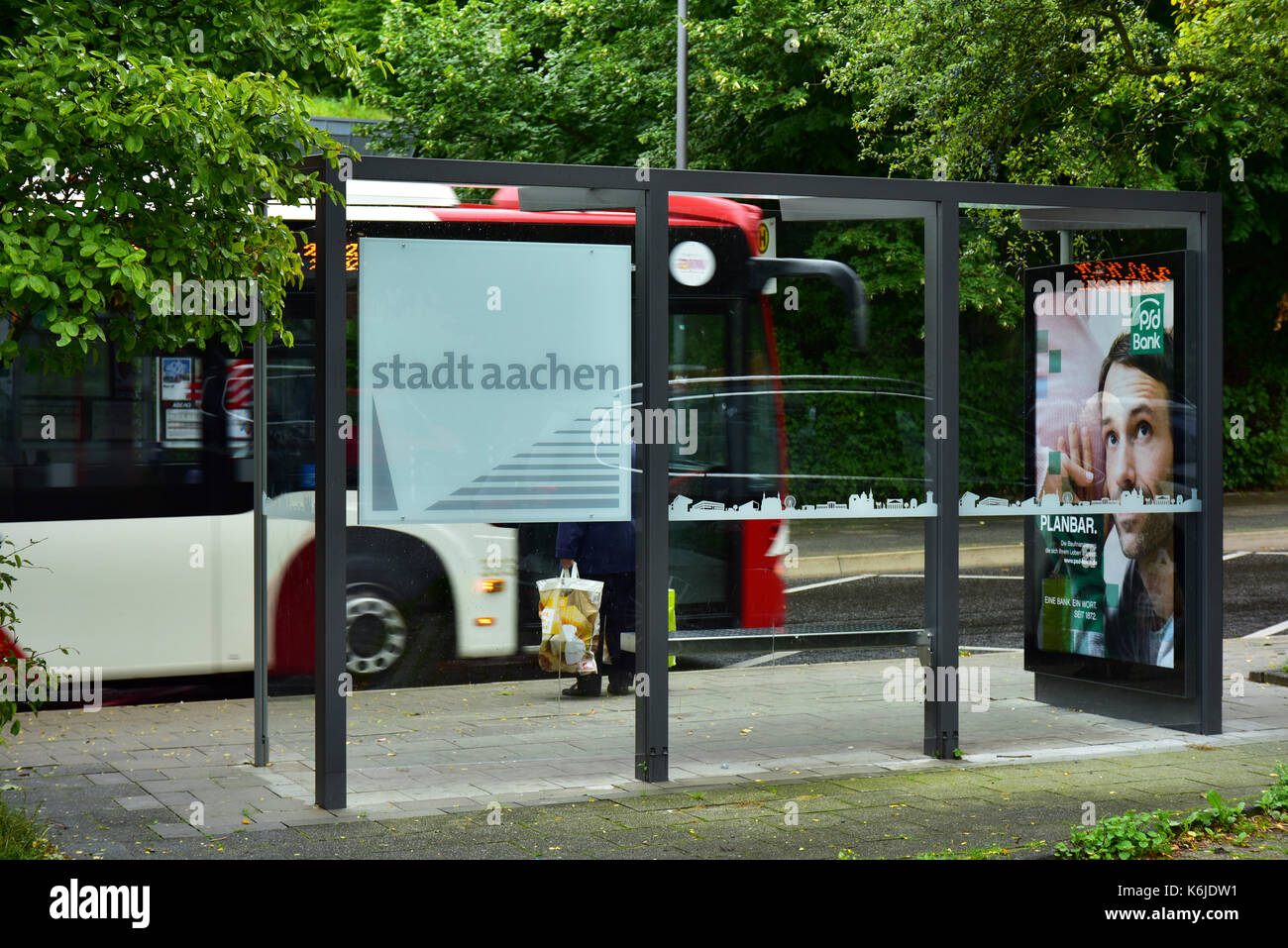 Bus stop german germany hi-res stock photography and images - Alamy