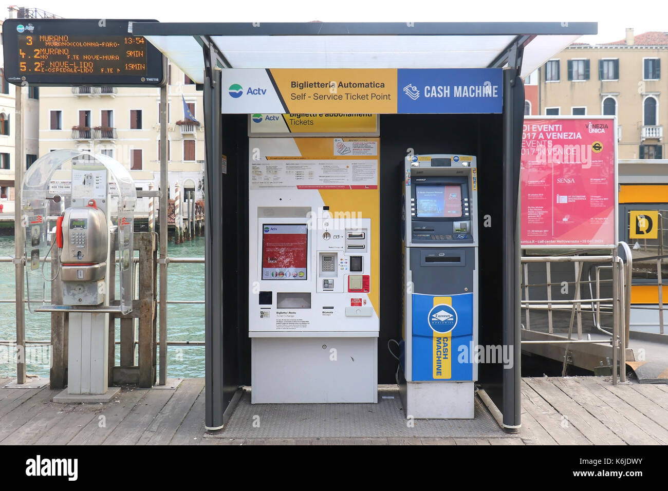 Venice tourist ticket hi-res stock photography and images - Alamy