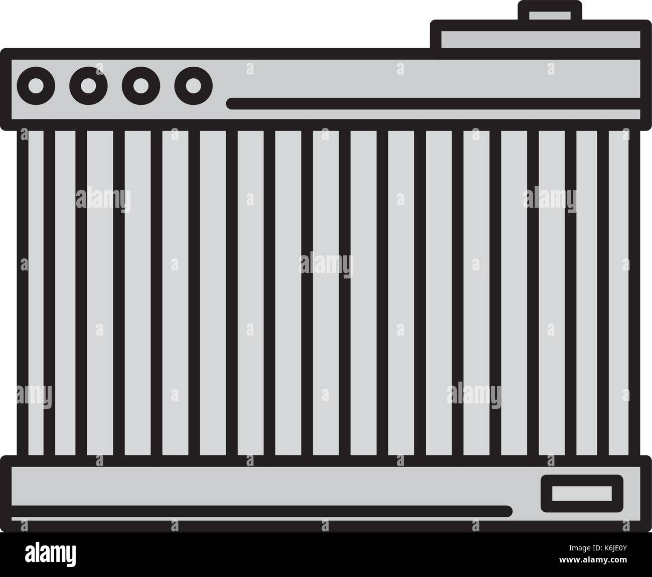 grayscale battery car service to mechanical repair Stock Vector Image ...