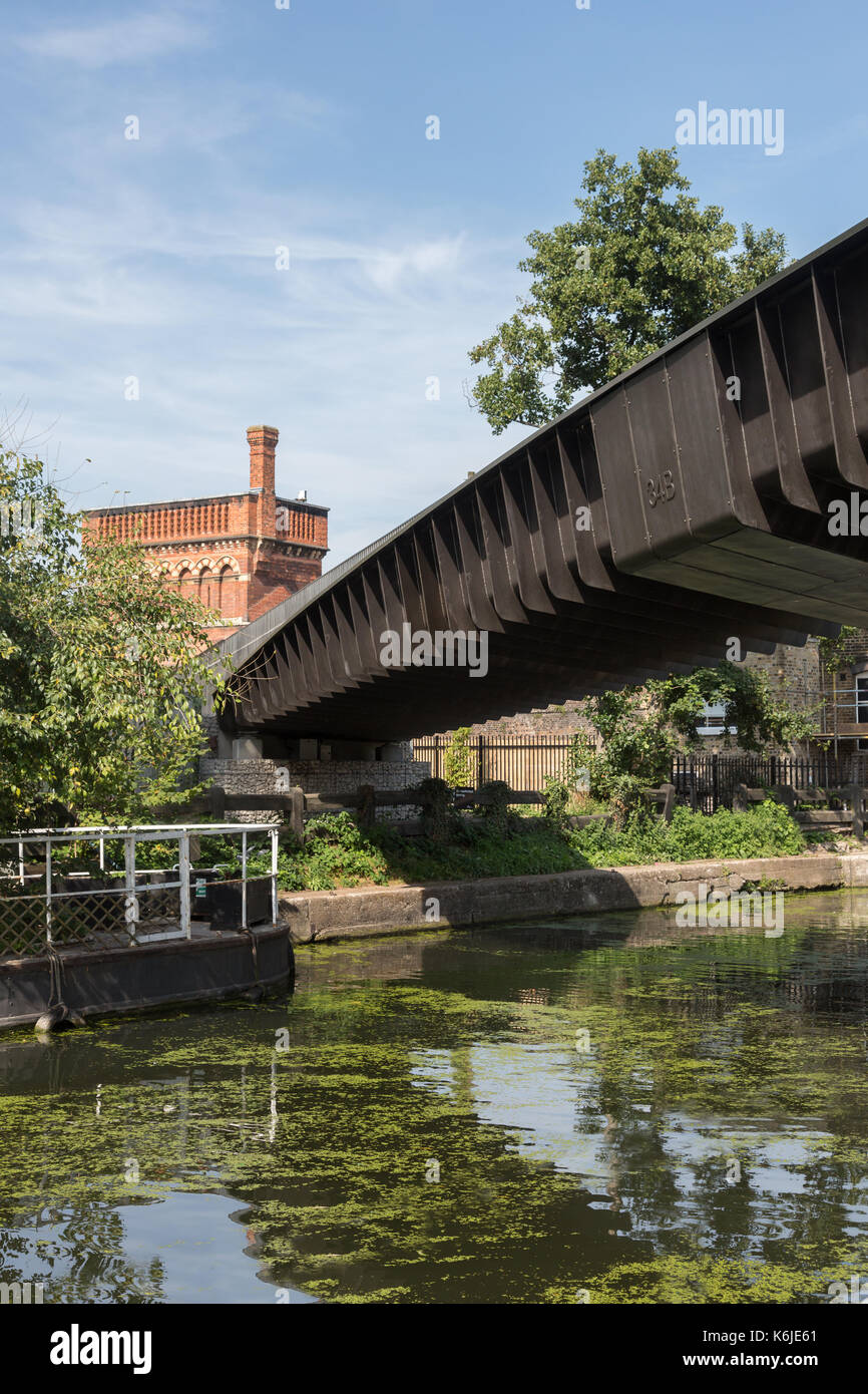 Somers Town Bridge, Camden, London, UK Stock Photo - Alamy