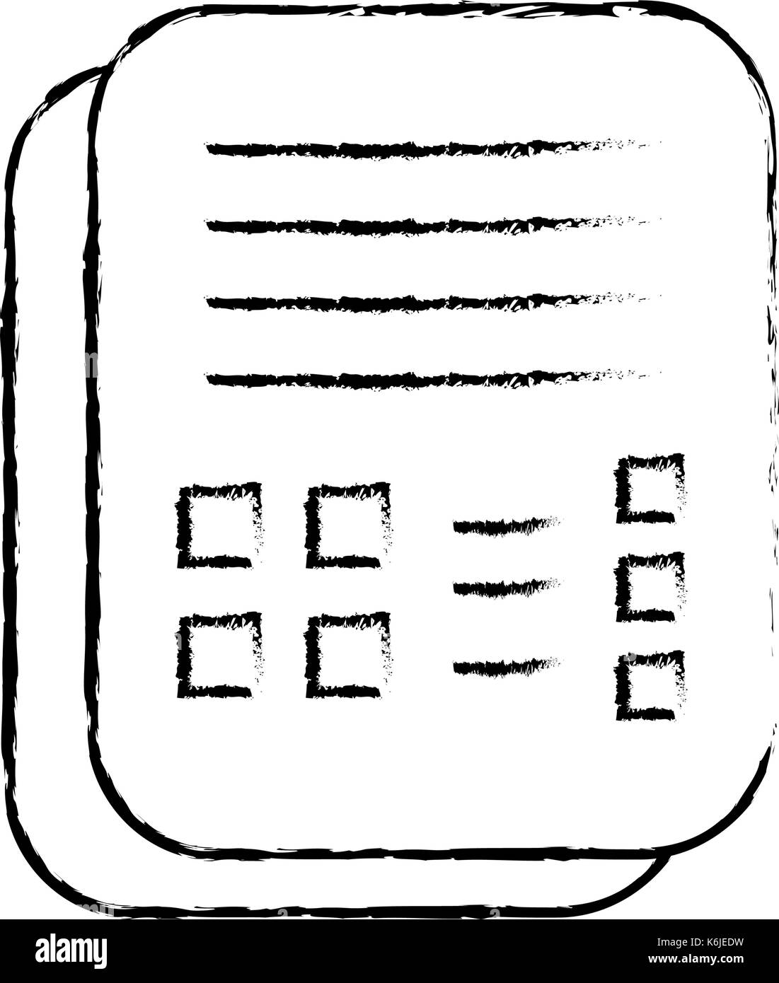 figure business document information to organization strategy Stock ...