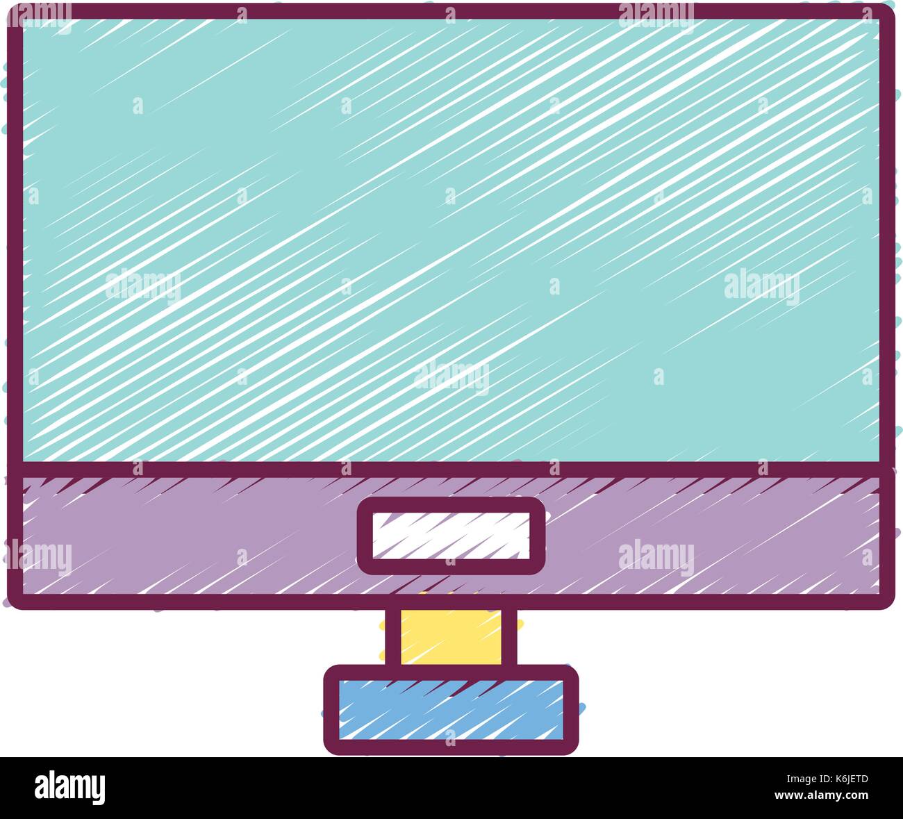 computer technology to important information design Stock Vector Image ...