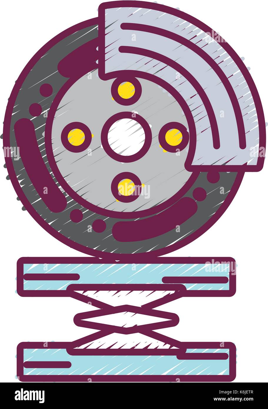 tire car service to mechanical repair Stock Vector Image & Art - Alamy