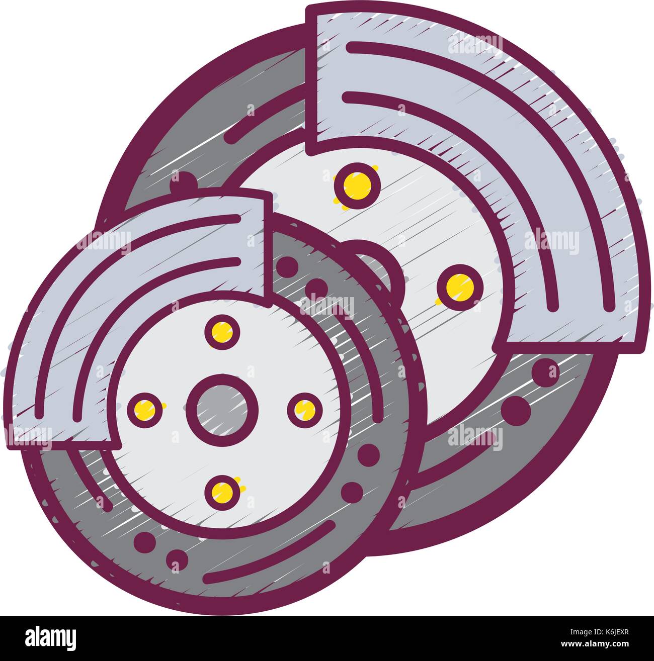 cute tires car style design Stock Vector Image & Art - Alamy