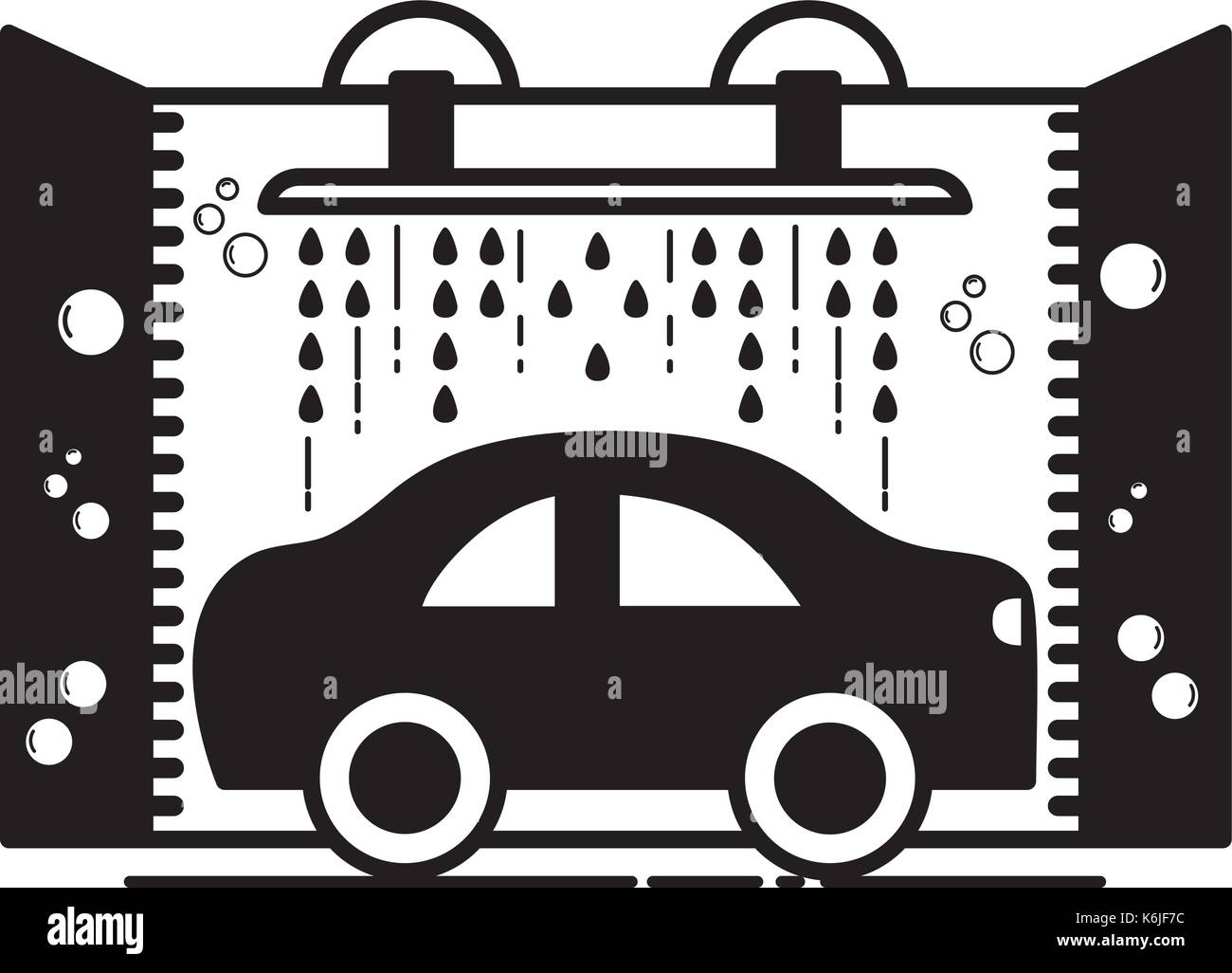 Mechanical washing Stock Vector Images - Alamy