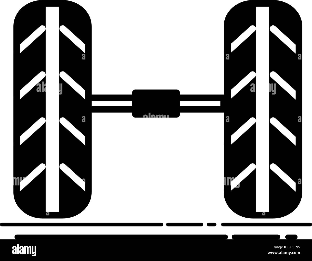 contour cute tires car style design Stock Vector Image & Art - Alamy