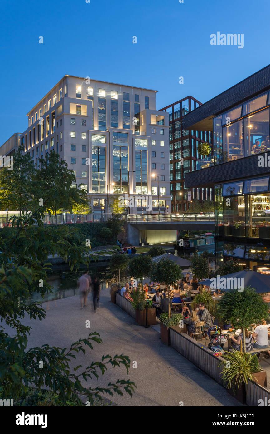 The Lighterman pub and restaurant, King's Cross, Camden, London Stock ...