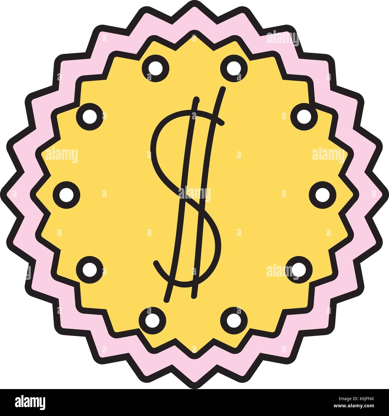 metal emblem money sign design Stock Vector Image & Art - Alamy