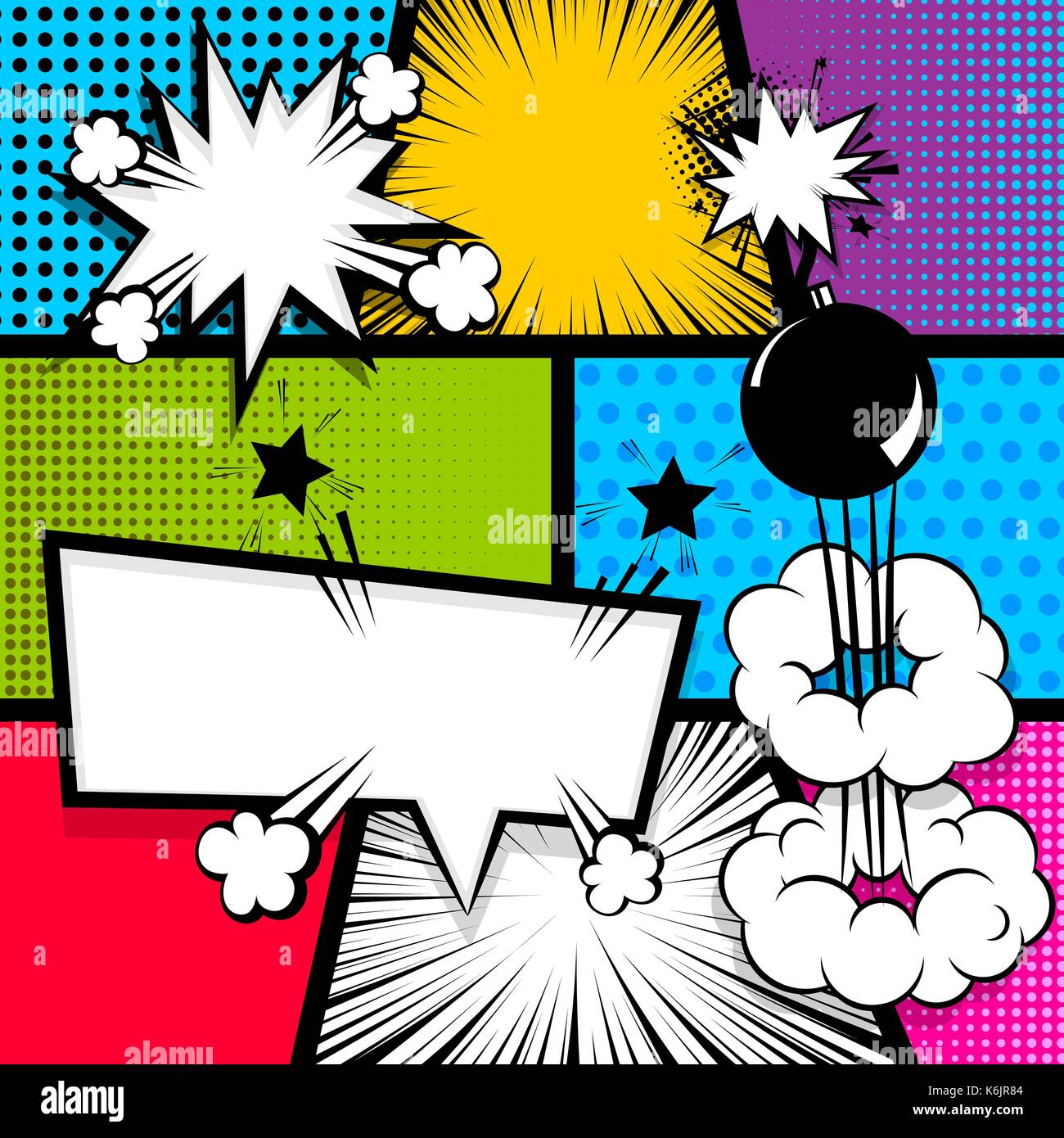 Cartoon strip bomb Stock Vector Images - Alamy