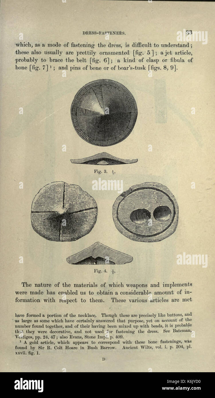 This page from 'British Barrows' discusses burial mounds in Britain ...