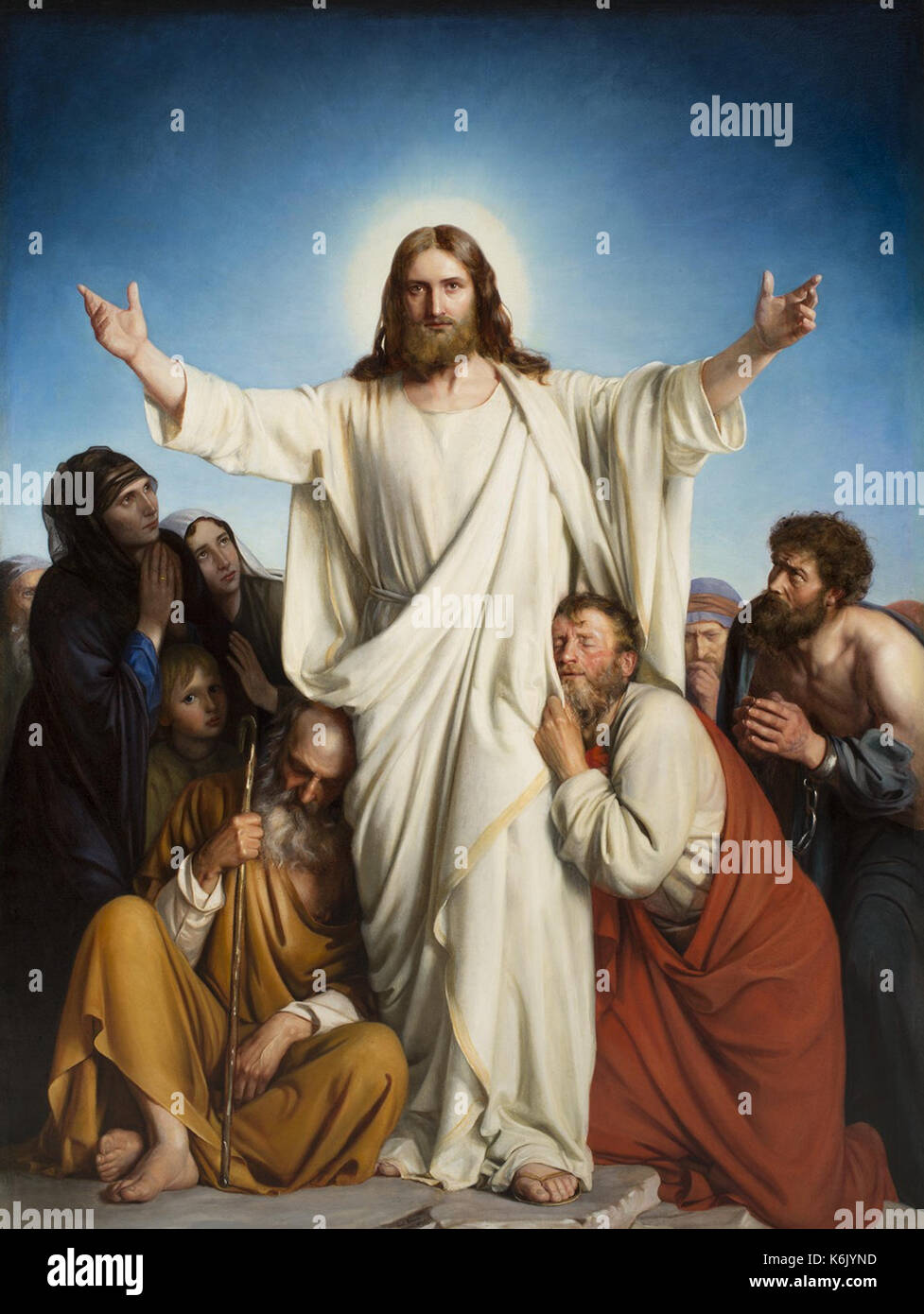 Christ The Consolator Stock Photo - Alamy