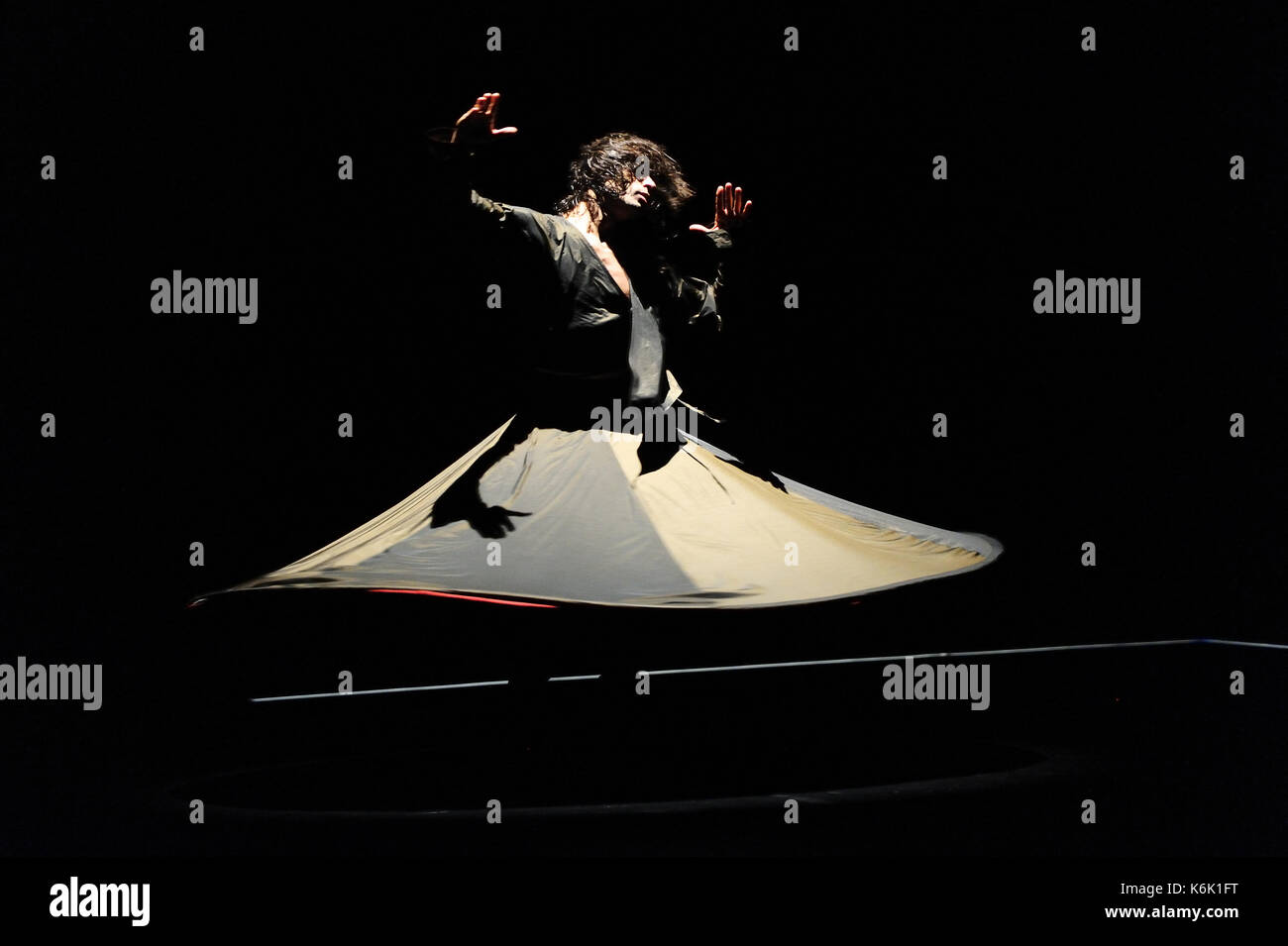 Ziya Azazi-Dervish in progress,Turkish dervish Ziya Azazi creates ...