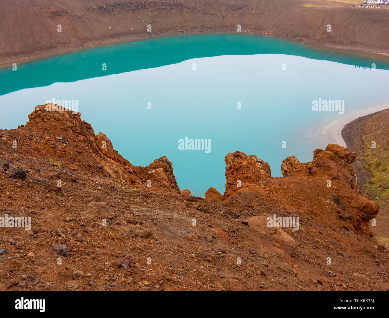 Lake myvatn iceland snow hi-res stock photography and images - Alamy