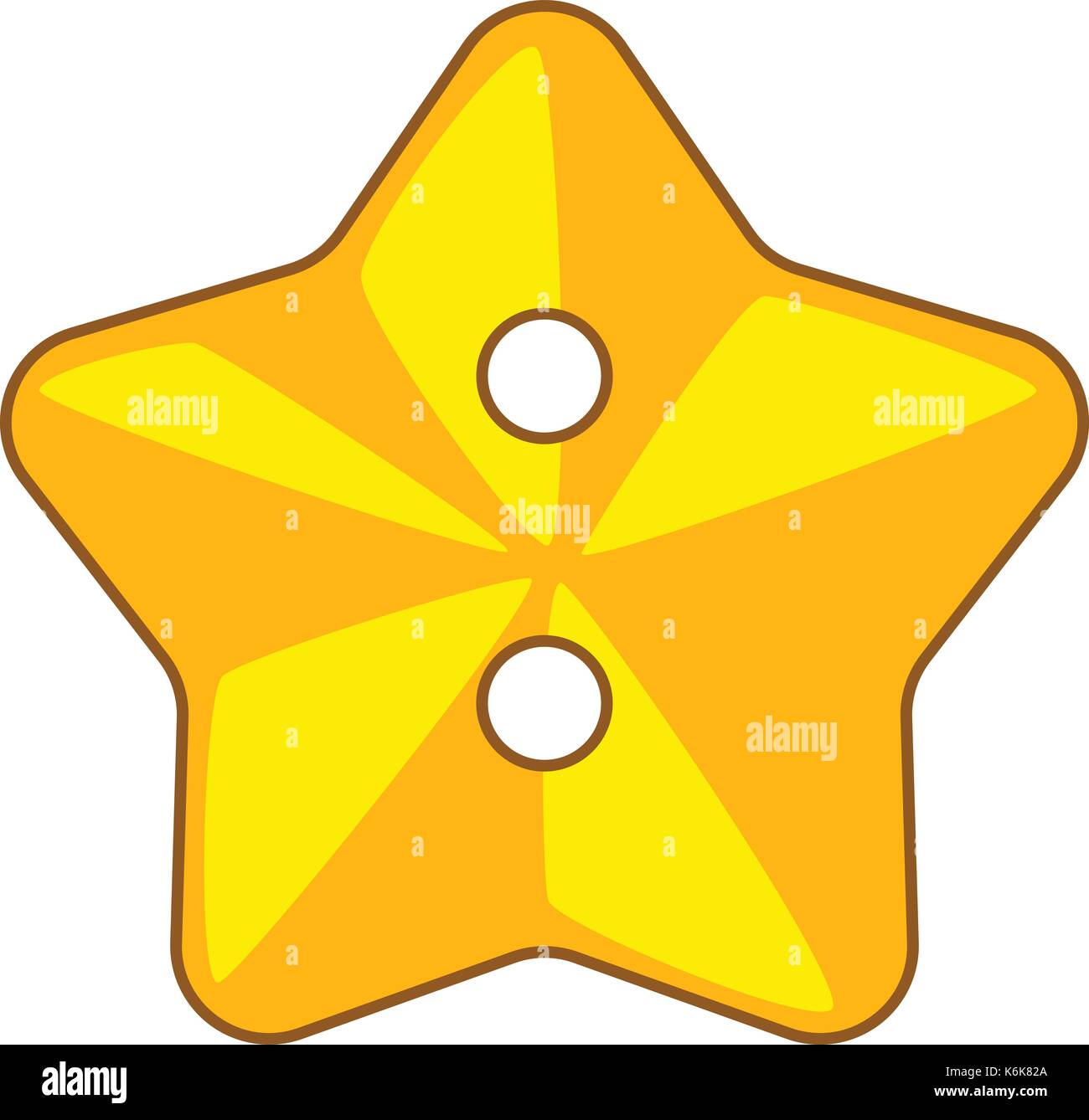 Star cloth button icon, cartoon style Stock Vector Image & Art - Alamy
