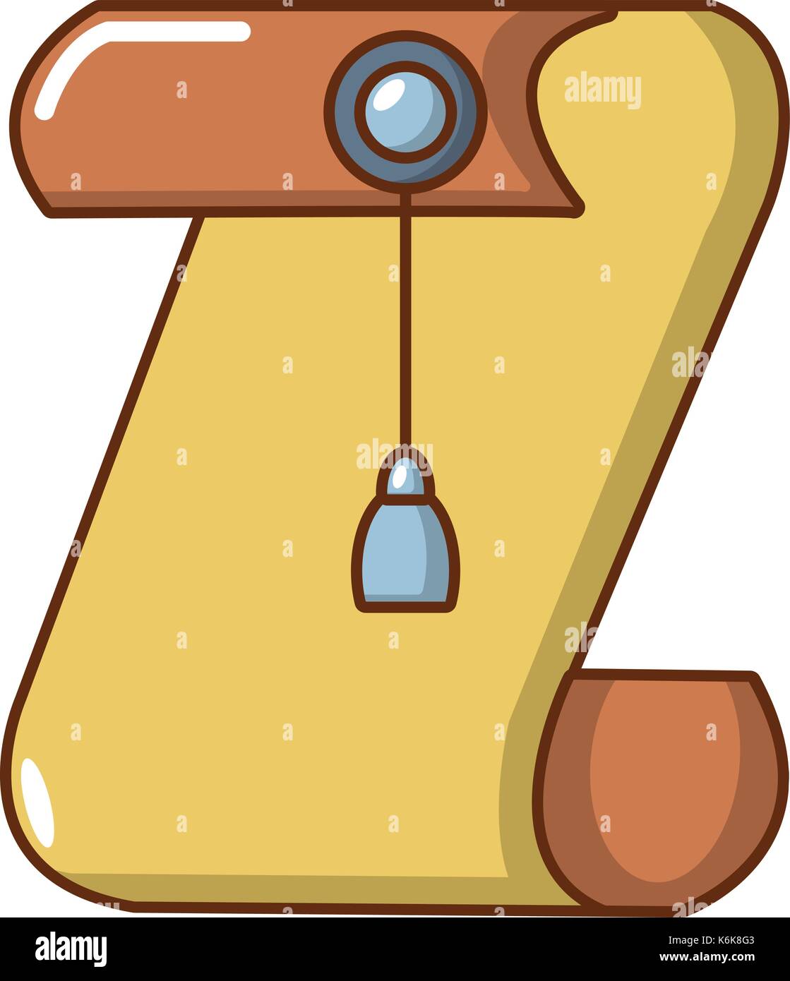 Wax paper roll Stock Vector Images - Alamy