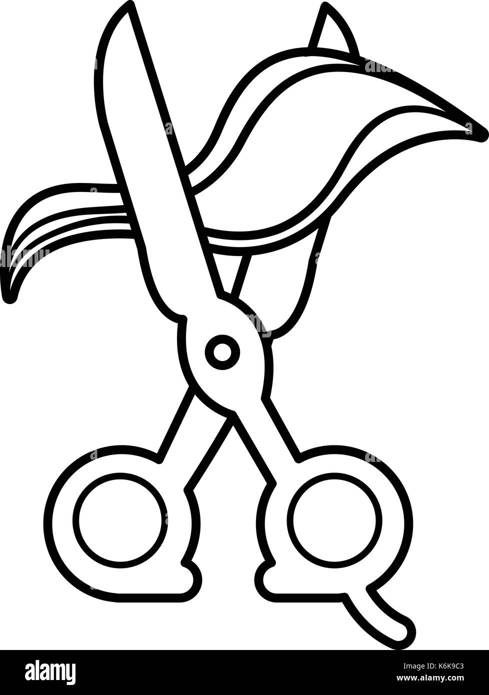 Haircut icon , outline style Stock Vector Image & Art - Alamy