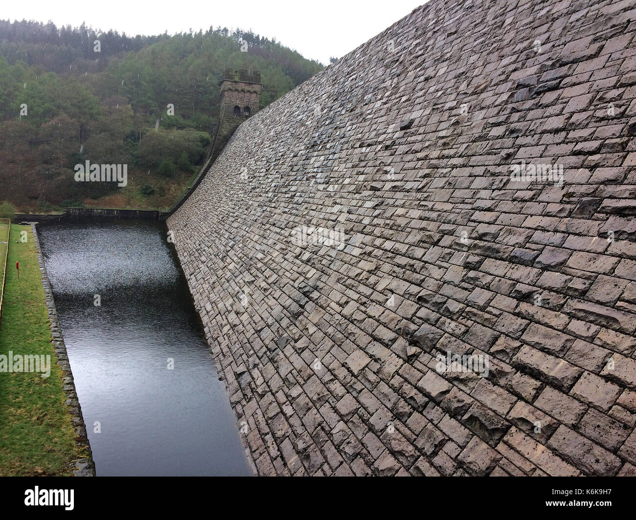Dam Reservoir In Upper Derwent Stock Photos & Dam Reservoir In Upper ...