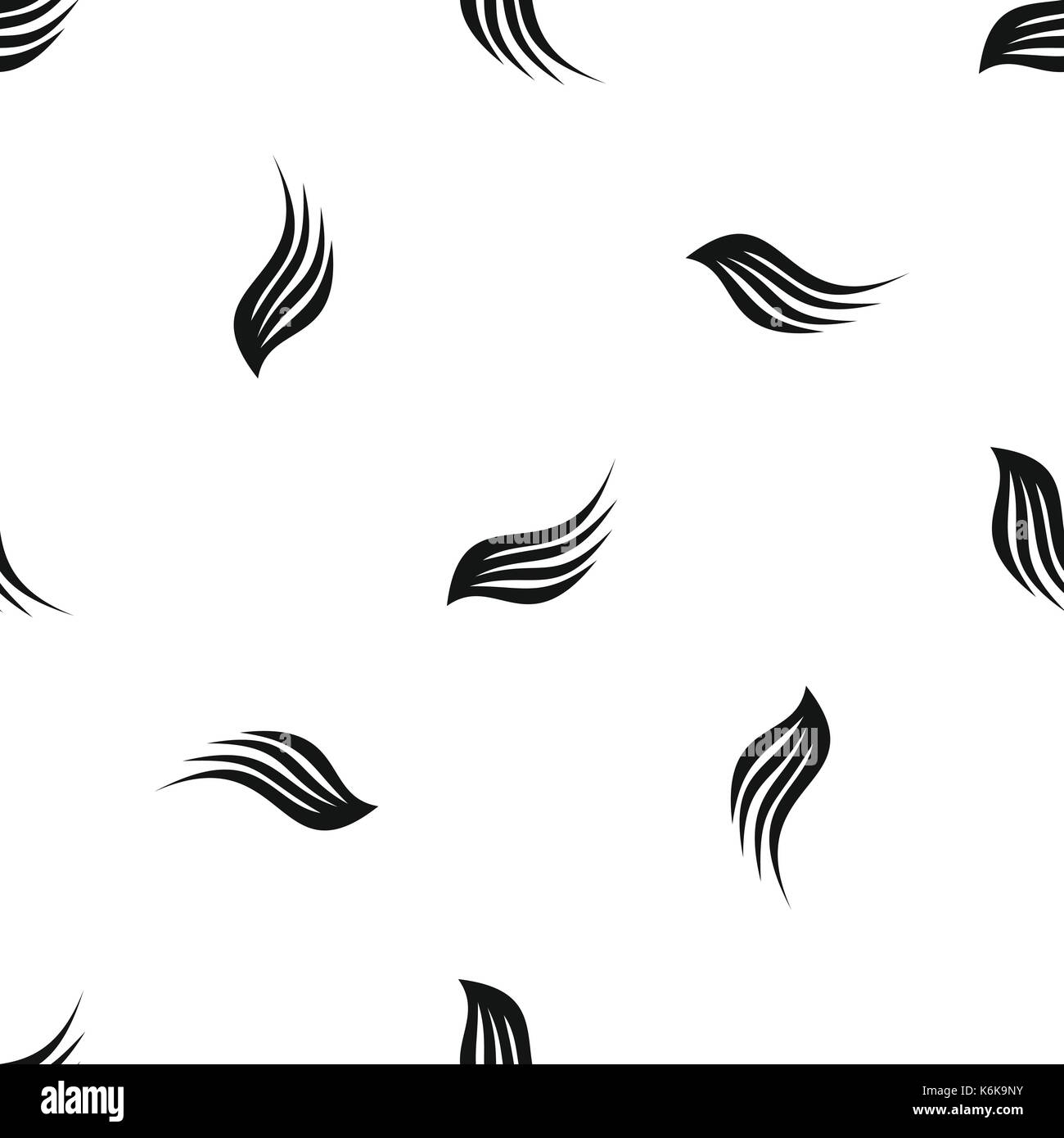 Wing pattern seamless black Stock Vector Image & Art - Alamy