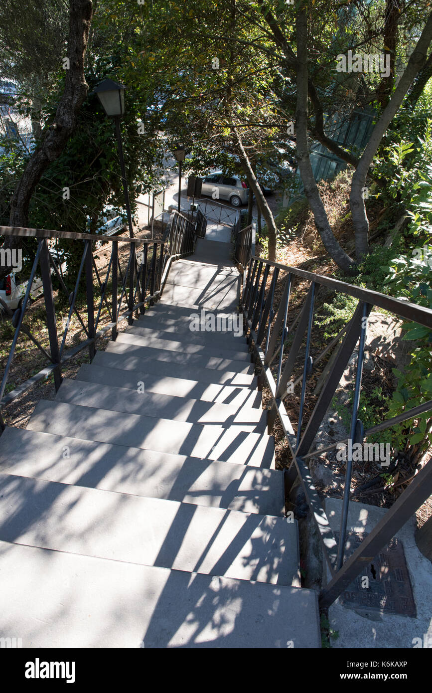 Tuscany steps hi-res stock photography and images - Alamy