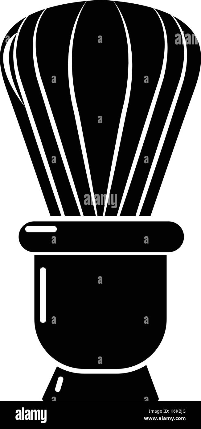 Barber icon monochrome simple Stock Vector Images - Alamy