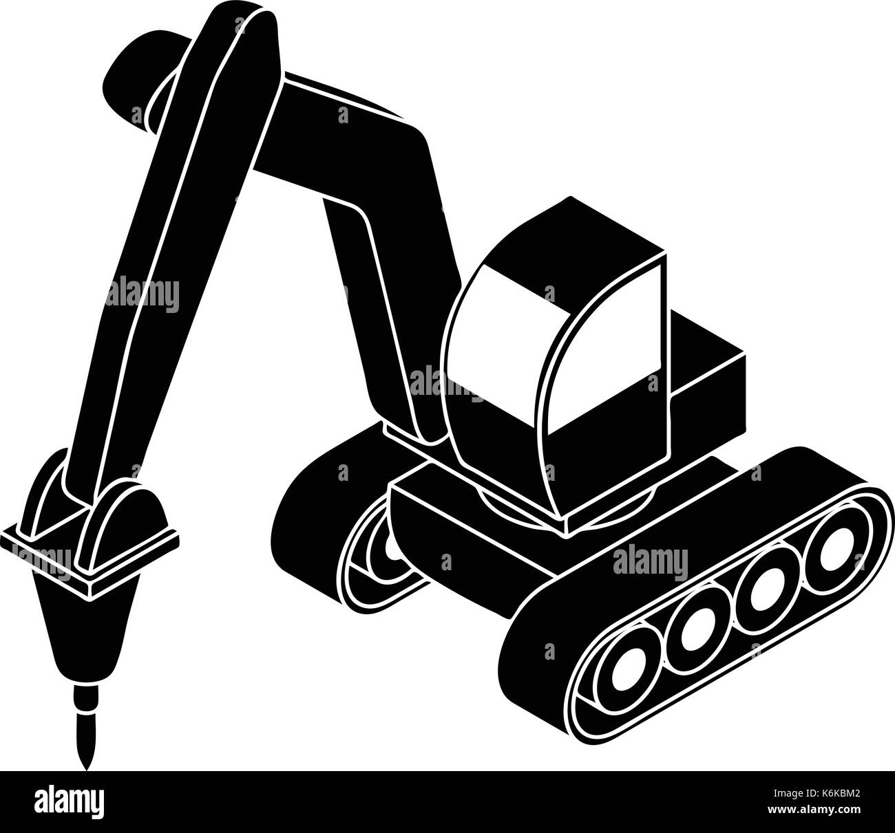 Bobcat tractor Stock Vector Images - Alamy