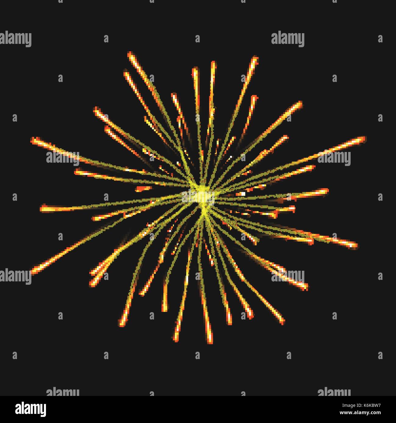 Firework concept background, realistic style Stock Vector Image & Art ...
