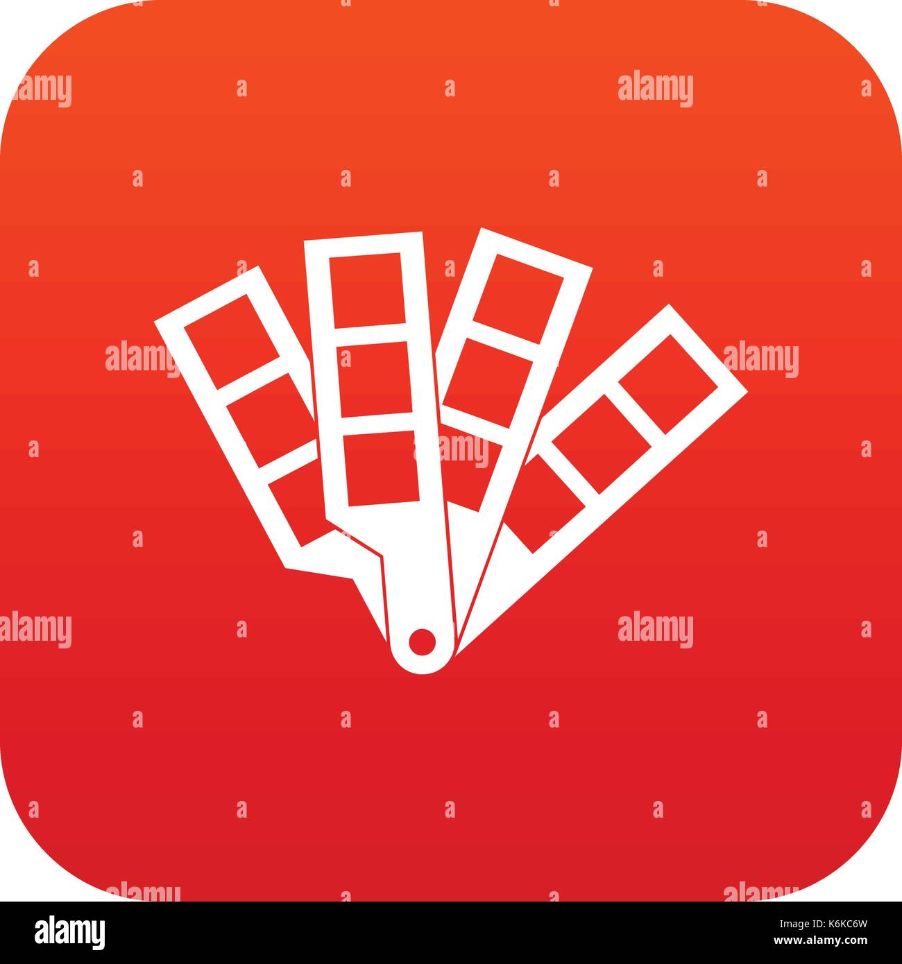 Color palette guide icon digital red Stock Vector Image & Art - Alamy