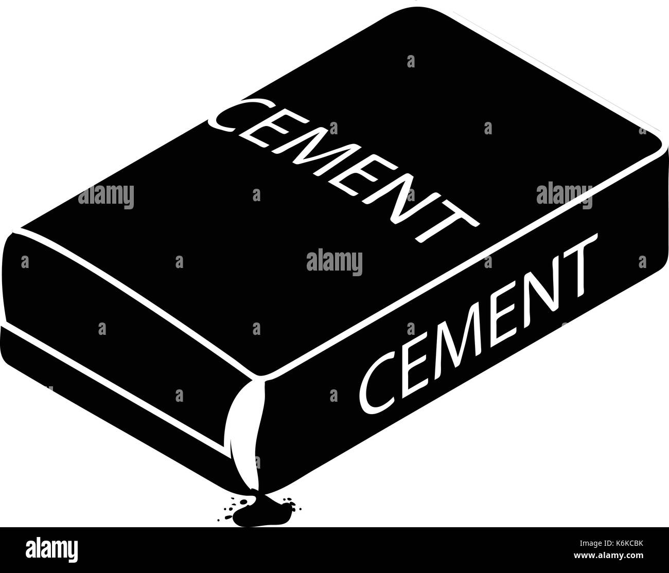 Cement packaging Stock Vector Images - Alamy