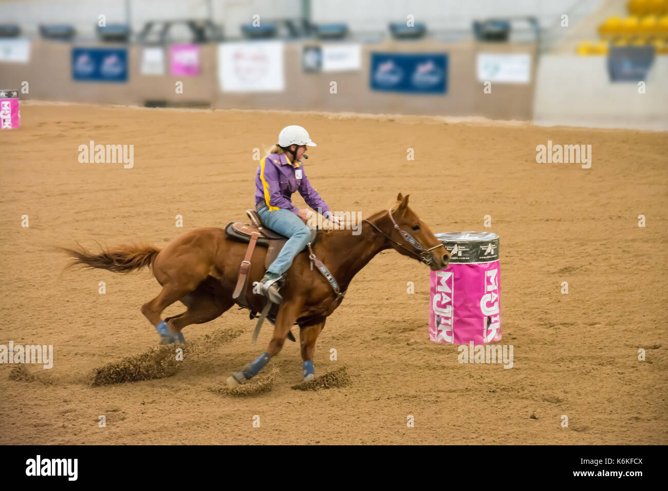 Horse Sports, Ladies National Finals Barrel Racing at the Australian ...