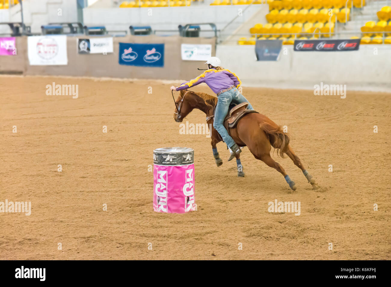 Horse Sports, Ladies National Finals Barrel Racing at the Australian ...