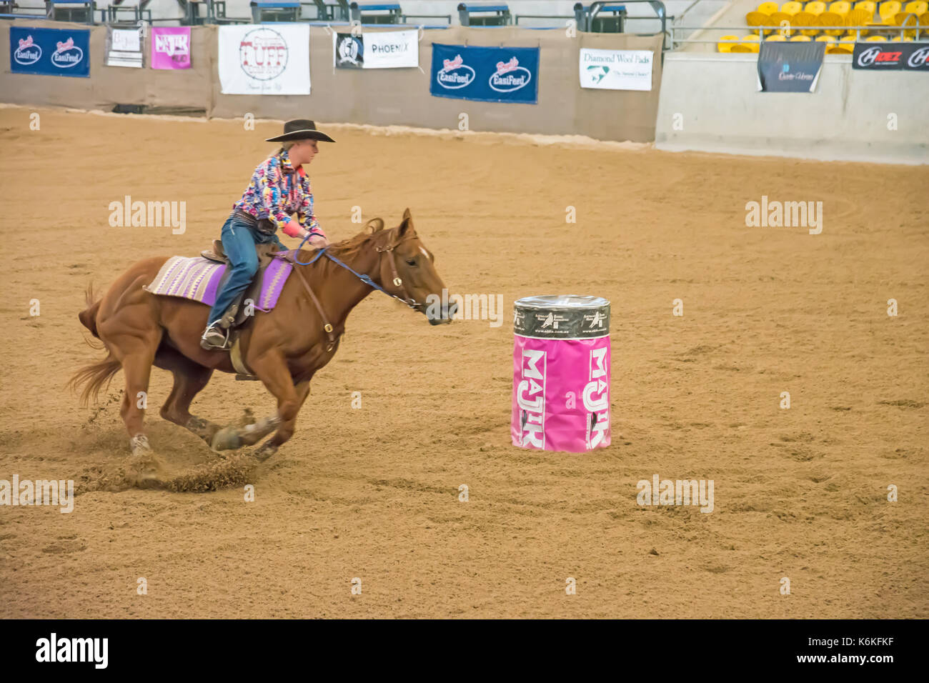 Horse Sports, Ladies National Finals Barrel Racing at the Australian ...