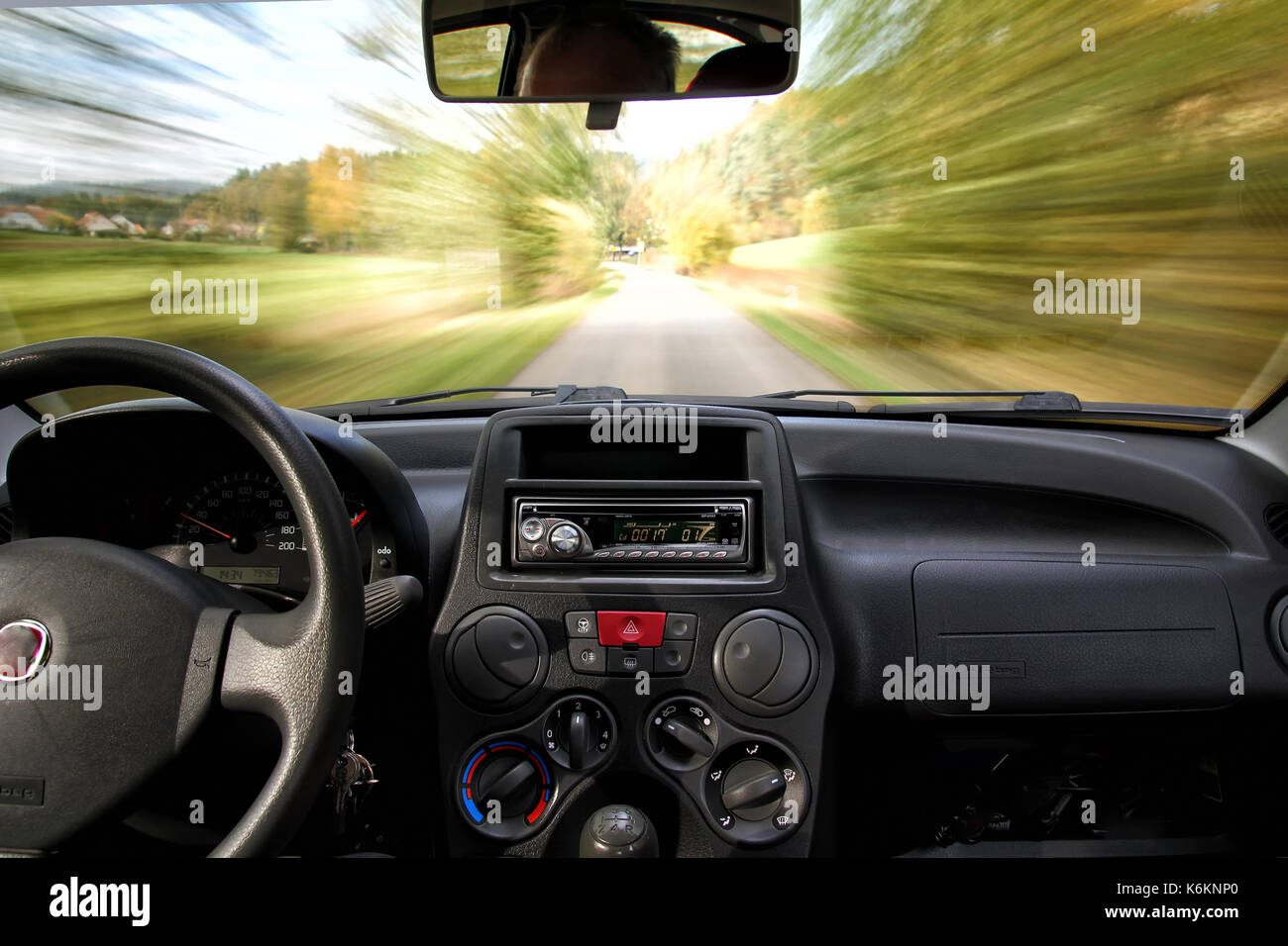 Autofahrt, Drive Stock Photo - Alamy