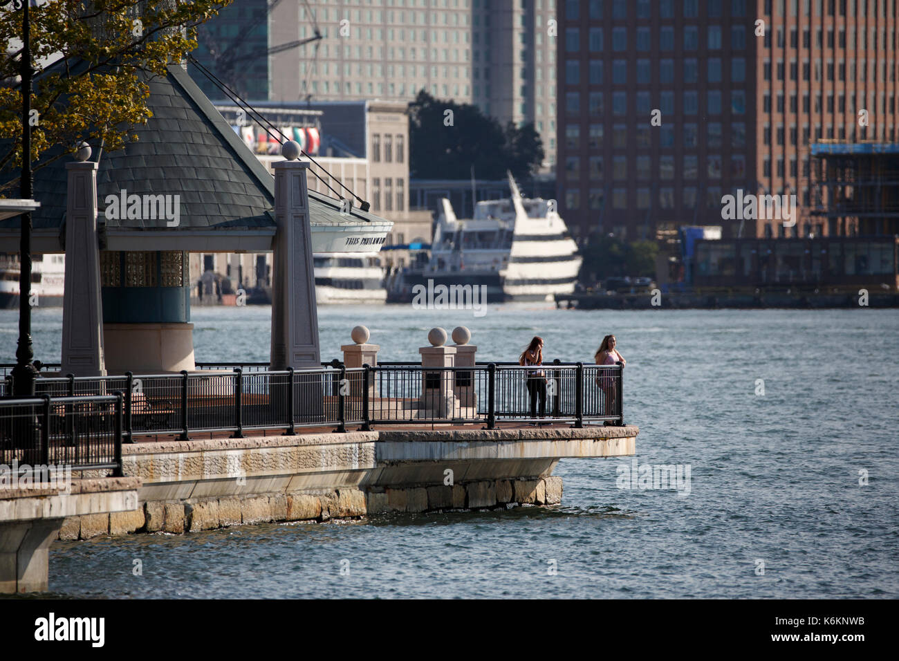 East Boston Waterfront Park High Resolution Stock Photography and ...