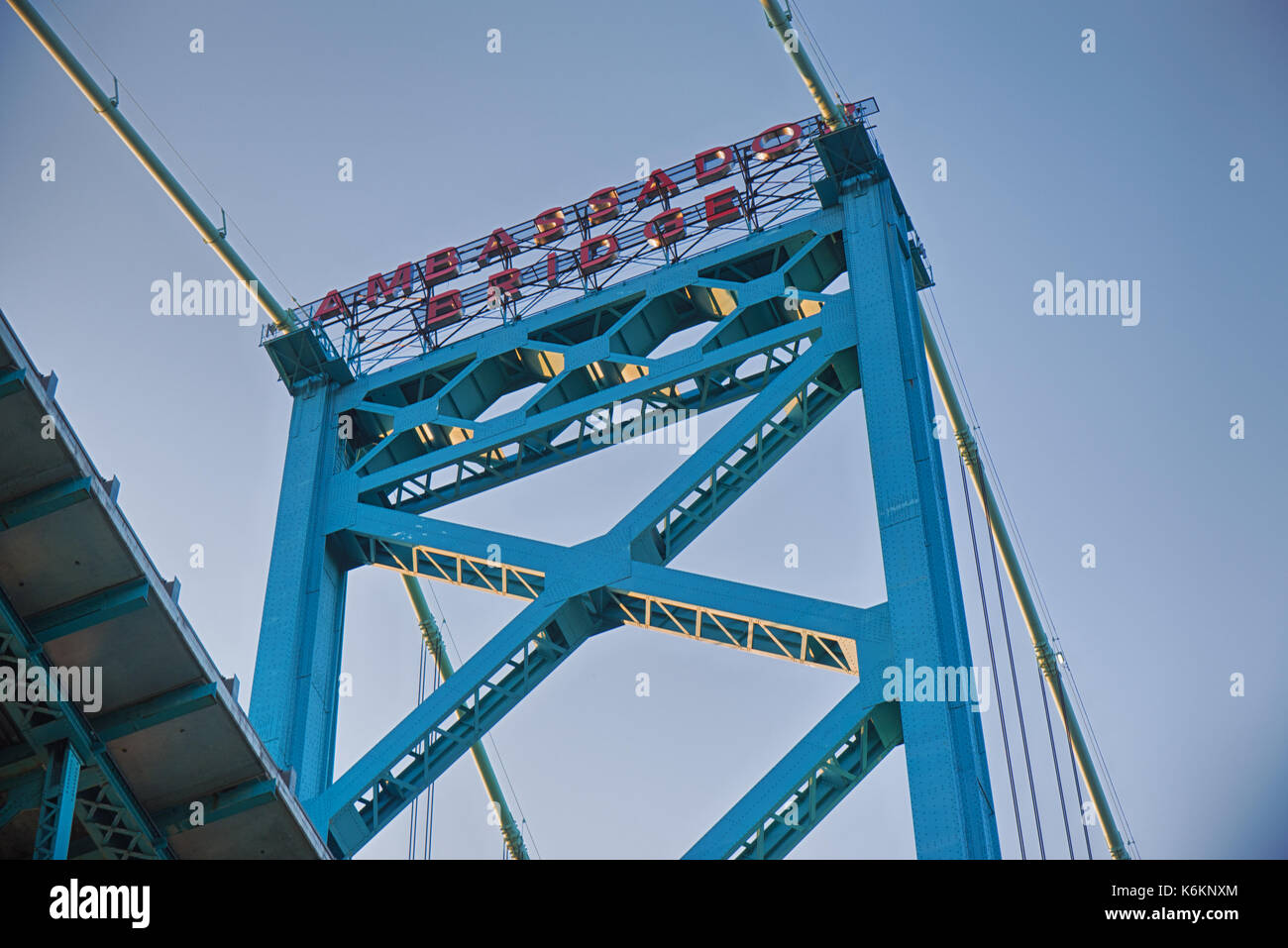 Ambassador bridge hi-res stock photography and images - Alamy
