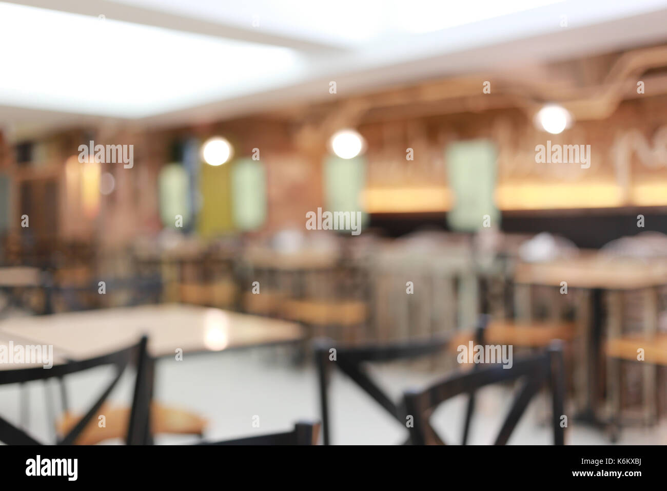 Abstract blur background of Restaurants cafe for design backdrop to ...