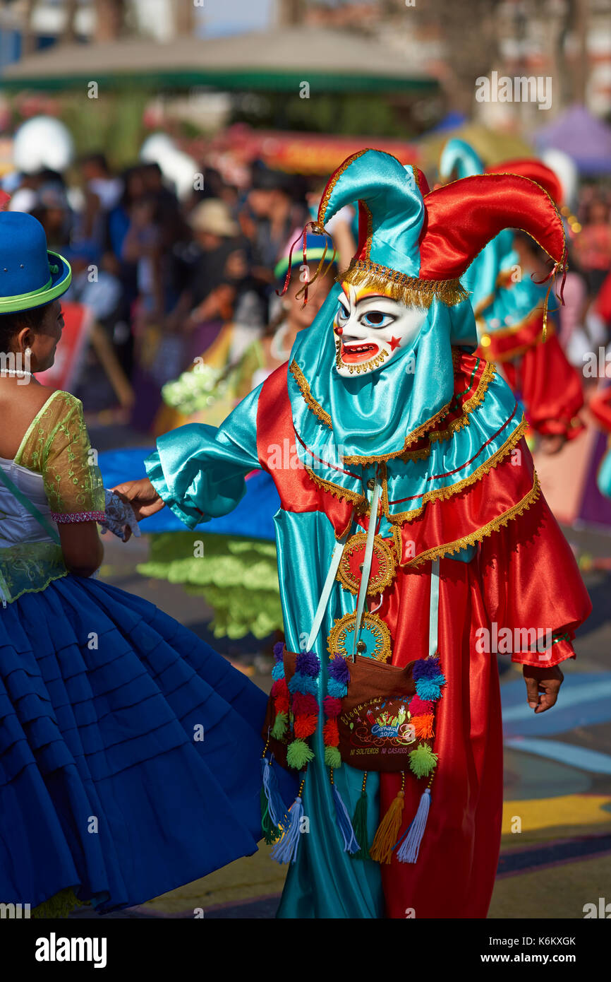 Members of a Waca Waca dance group in ornate costume performing at the ...