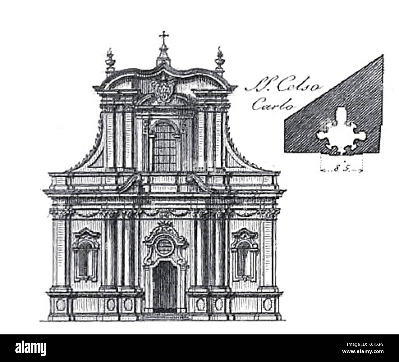 Spatial plan map drawing Cut Out Stock Images & Pictures - Alamy