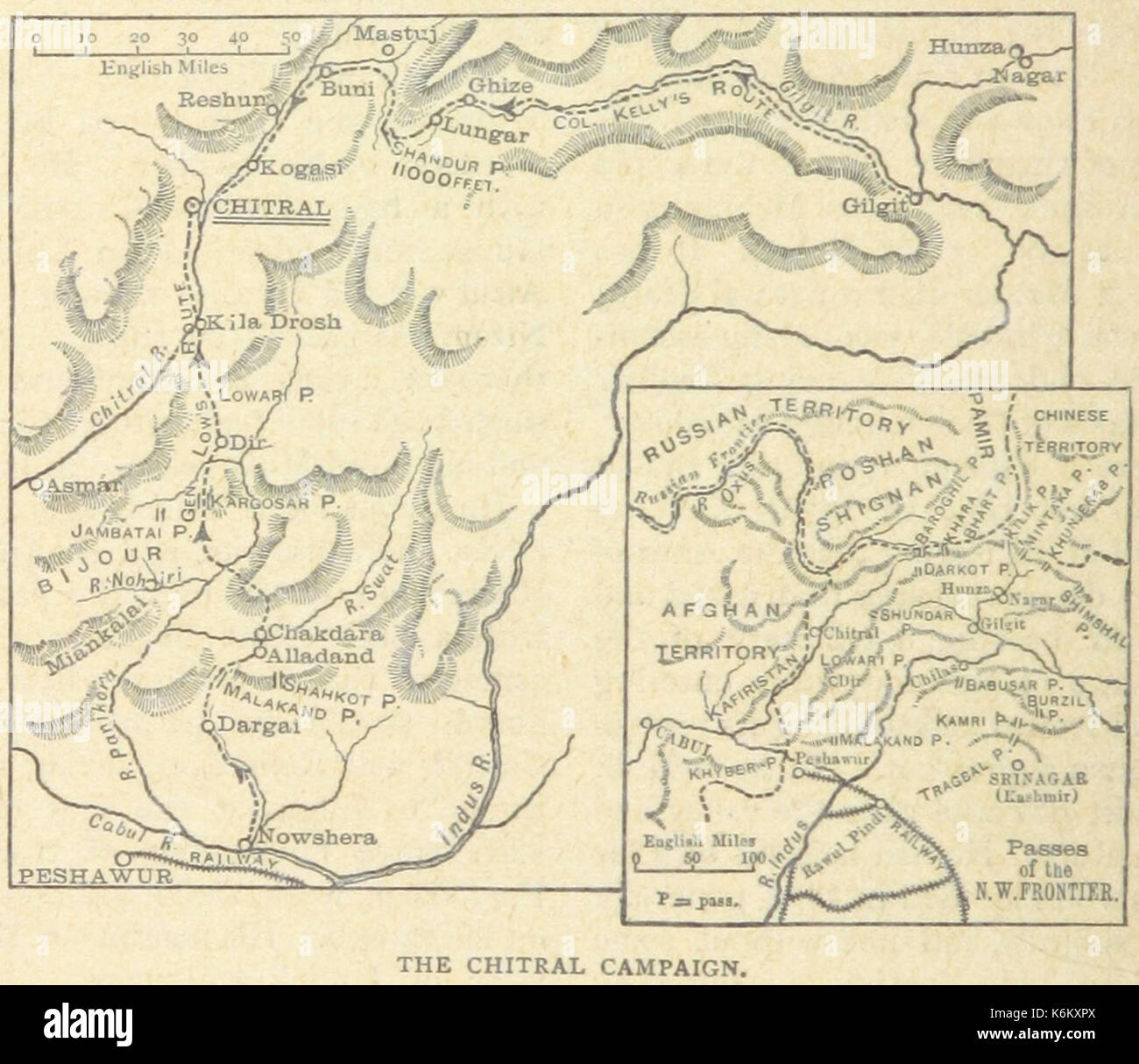 Chitral campaign hi-res stock photography and images - Alamy