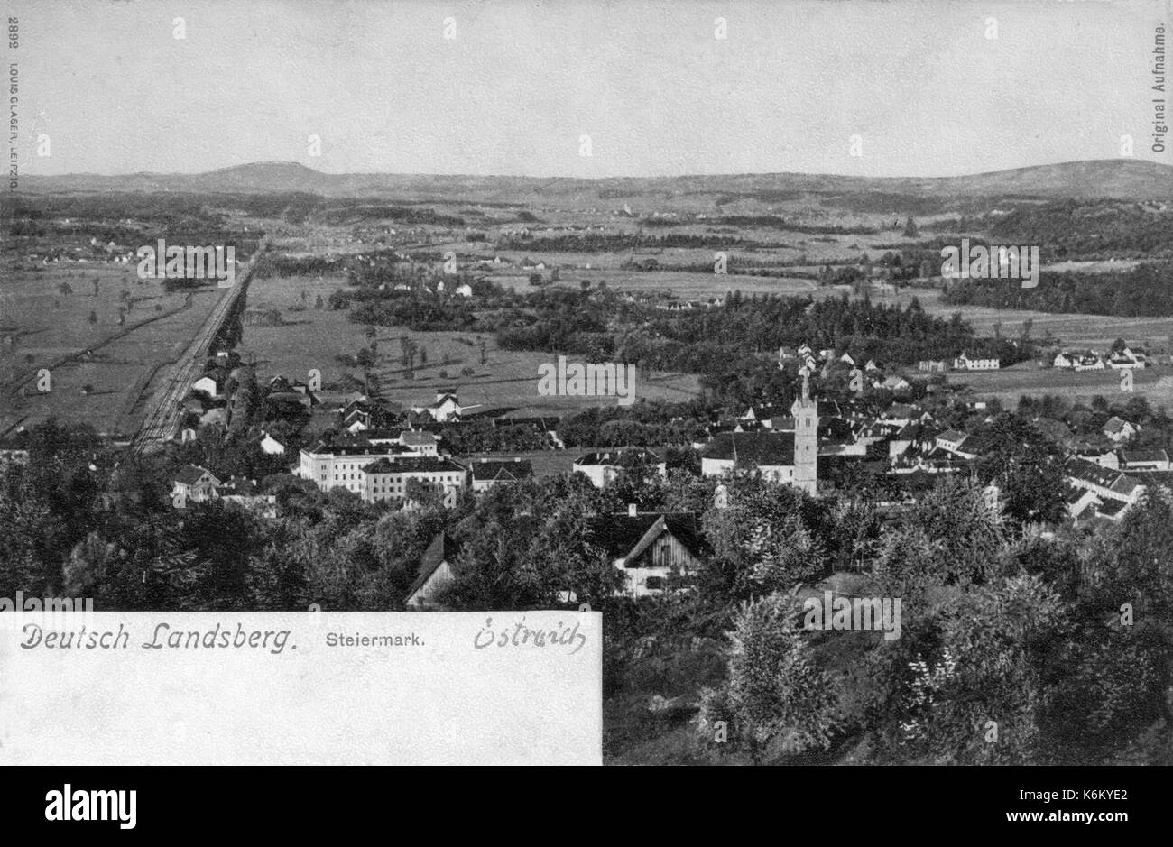 Map of deutschlandsberg hi-res stock photography and images - Alamy