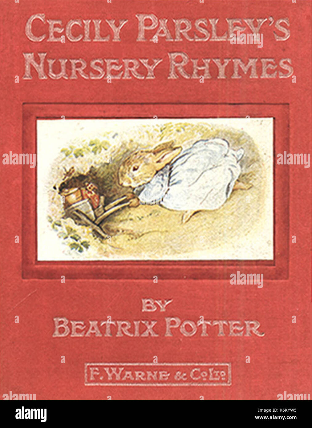 Nursery rhymes book cover hi-res stock photography and images - Alamy
