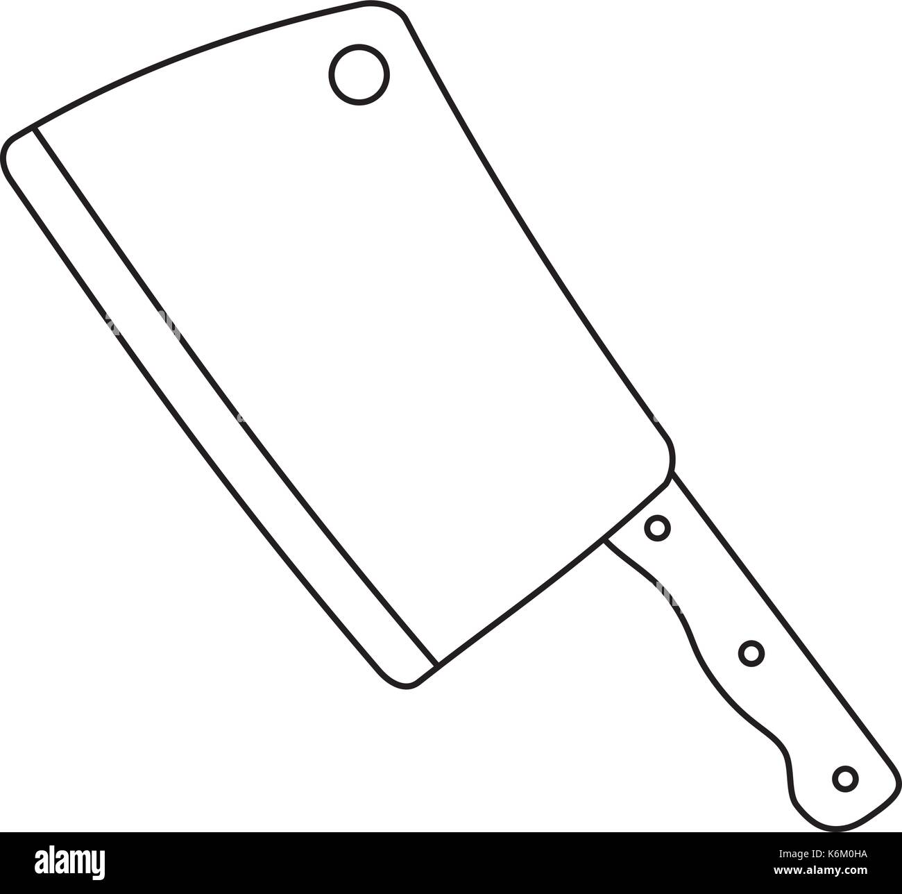 cleaver icon image Stock Vector Image & Art - Alamy